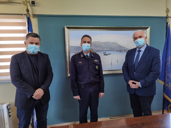 Συνάντηση του Δημάρχου Ι.Π. Μεσολογγίου με τον Δ/ντή Αστυνομίας ...